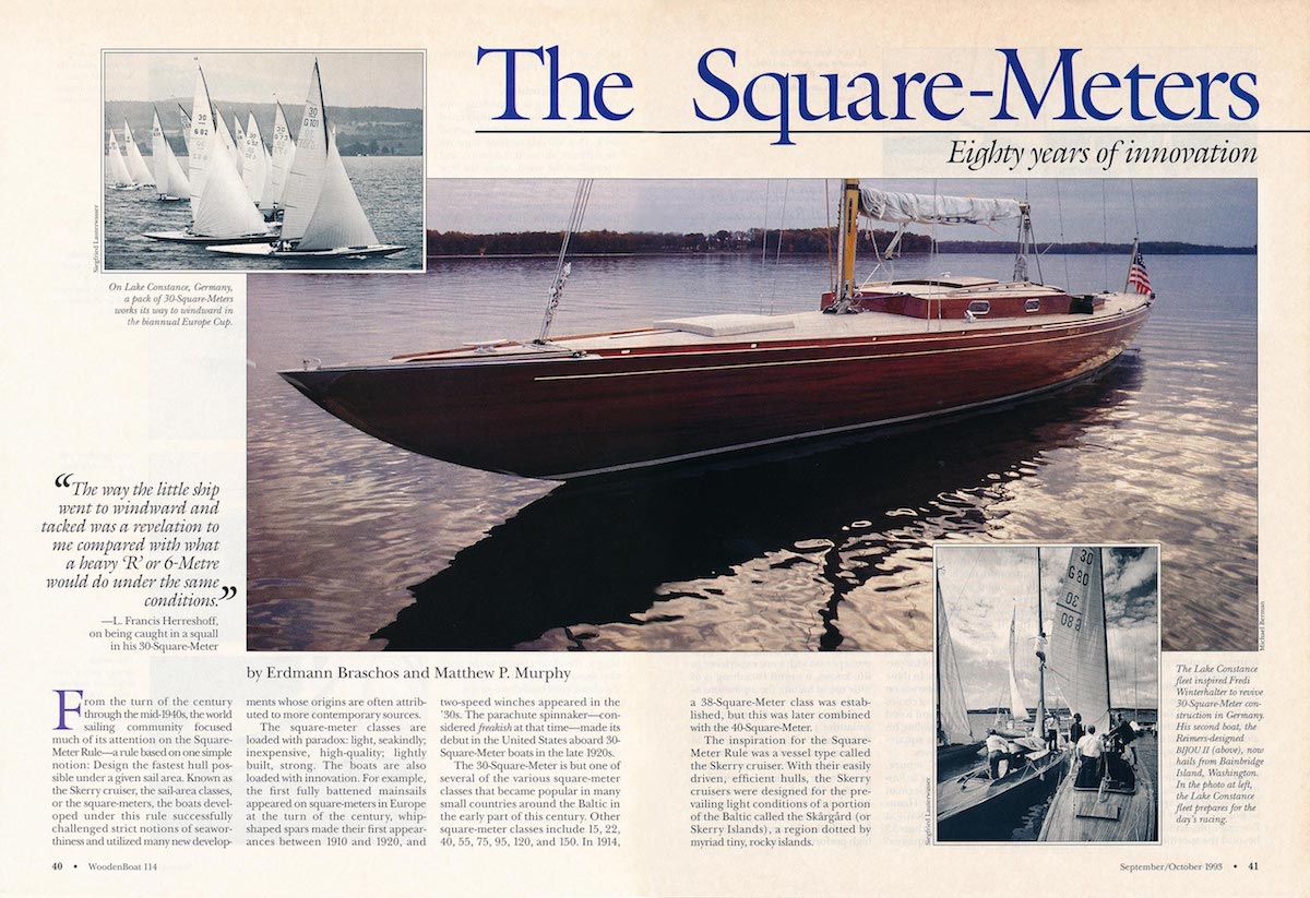 Square Metre Boat Skerrycruiser Literature